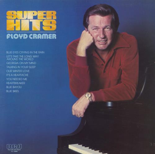 Floyd Cramer Super Hits UK vinyl LP album (LP record) (371207)