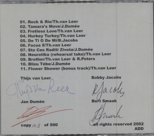 Focus Focus 8 - Signed & Numbered Dutch CD album (CDLP) (779734)