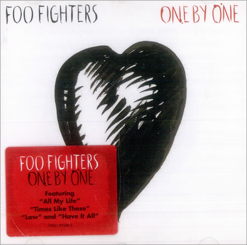 Foo Fighters One By One UK CD album (CDLP) (508337)