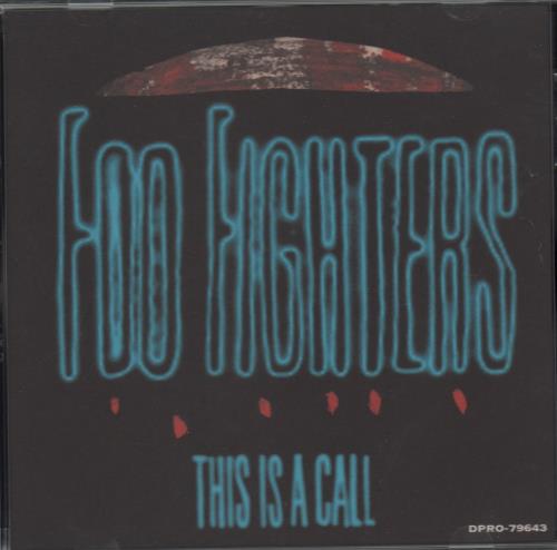 Foo Fighters This Is A Call US Promo CD single (CD5 / 5") (50234)