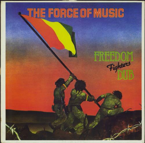 Force Of Music Freedom Fighters Dub UK vinyl LP album (LP record) (790708)