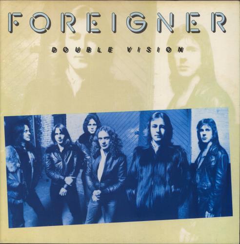 Foreigner Double Vision UK vinyl LP album (LP record) (231406)