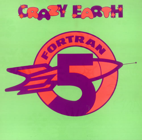 Fortran 5 Crazy Earth UK 12" vinyl single (12 inch record / Maxi-single) (444263)