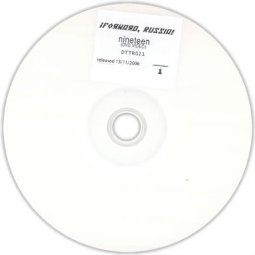 Forward Russia Nineteen UK Promo promo DVD-R (409824)