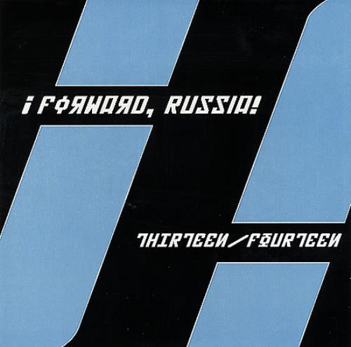 Forward Russia Thirteen UK 7" vinyl single (7 inch record / 45) (348216)