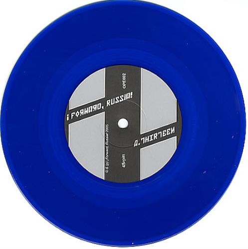 Forward Russia Thirteen UK 7" vinyl single (7 inch record / 45) (348216)