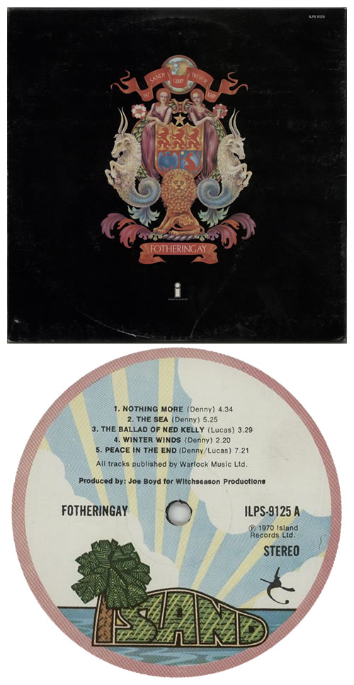 Fotheringay Fotheringay - 2nd UK vinyl LP album (LP record) (258050)