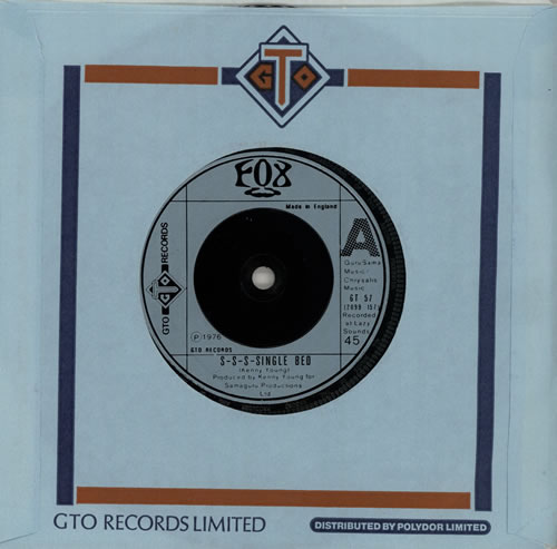 Fox S-S-S-Single Bed UK 7" vinyl single (7 inch record / 45) (573718)