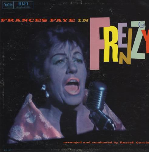 Frances Faye Frances Faye In Frenzy US vinyl LP album (LP record) (378362)