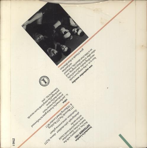 Frankie Goes To Hollywood Relax - P/S UK 7" vinyl single (7 inch record ...