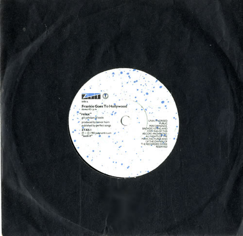Frankie Goes To Hollywood Relax UK 7" vinyl single (7 inch record / 45 ...