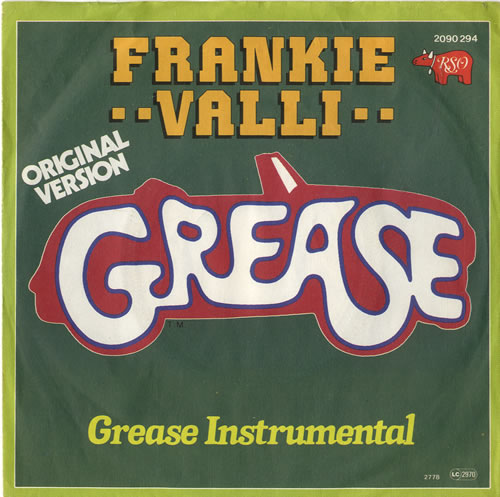 Frankie Valli Grease German 7" vinyl single (7 inch record / 45) (601407)