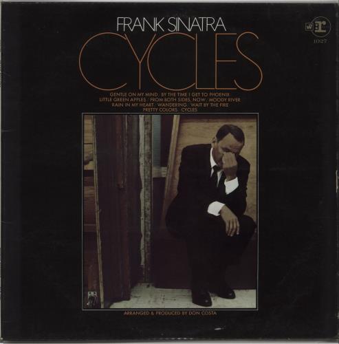 Frank Sinatra Cycles UK vinyl LP album (LP record) (456406)