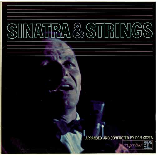 Frank Sinatra Sinatra & Strings UK vinyl LP album (LP record) (408982)