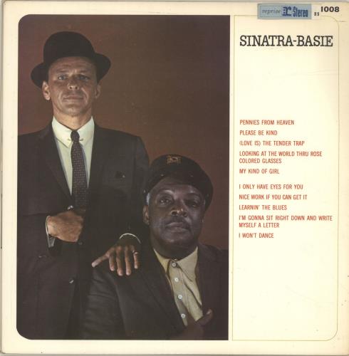 Frank Sinatra Sinatra-Basie UK vinyl LP album (LP record) (363208)