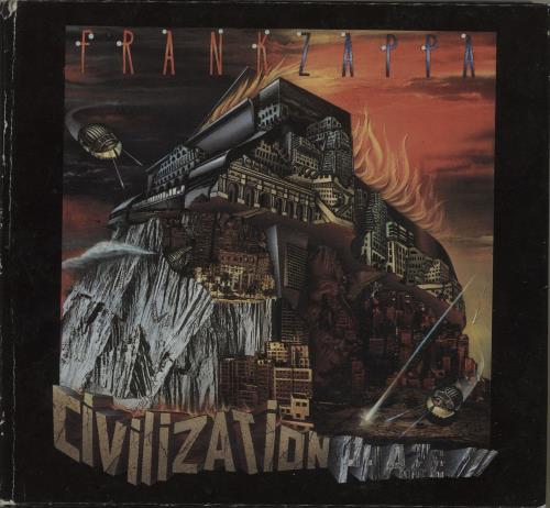 Frank Zappa Civilization Phaze III UK 2 CD album set (Double CD) (319440)
