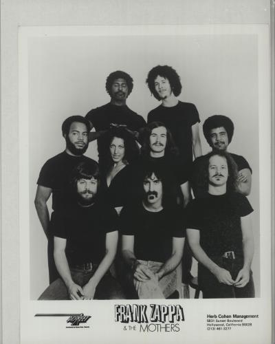 Frank Zappa DiscReet Records Publicity Photo US Promo photograph ...