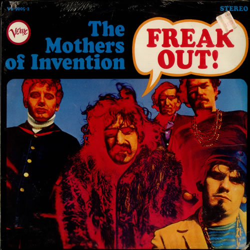 Frank Zappa Freak Out! - Sealed US 2-LP vinyl record set (Double LP ...