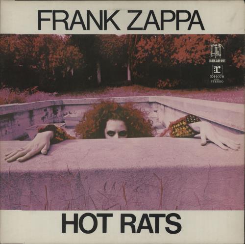 Frank Zappa Hot Rats UK vinyl LP album (LP record) (676851)