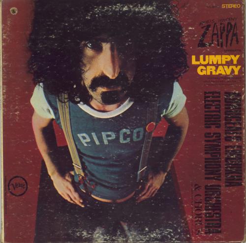 Frank Zappa Lumpy Gravy US Promo vinyl LP album (LP record) (829307)