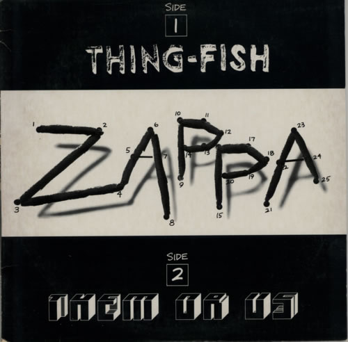 Frank Zappa Thing-Fish & Them Or Us Sampler US Promo 12" vinyl single ...