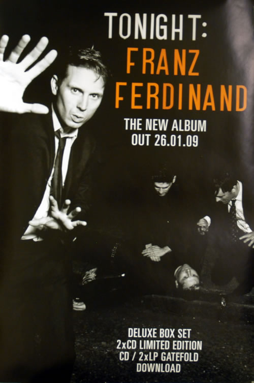Franz Ferdinand Tonight UK Promo poster (610380)