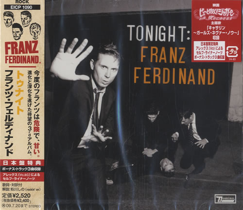 Franz Ferdinand Tonight: Franz Ferdinand Japanese Promo CD album (CDLP ...