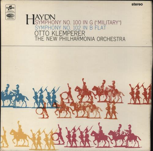 Franz Joseph Haydn Symphony No. 100 in G ('Military') / Symphony No. 102 in B Flat - 1st UK ...