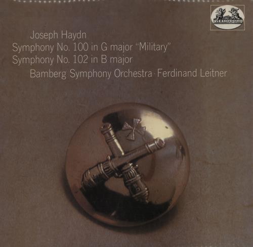 Franz Joseph Haydn Symphony No. 100 in G 'Military Symphony' & No. 102 in B UK vinyl LP album ...