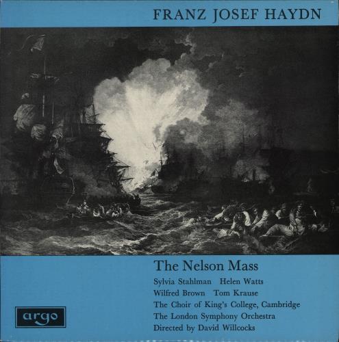 Franz Joseph Haydn The Nelson Mass UK vinyl LP album (LP record) (724405)