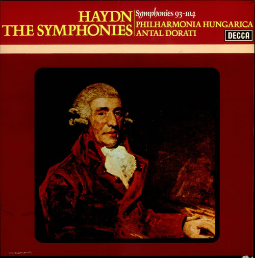 Franz Joseph Haydn The Symphonies (93-104) UK Vinyl Box Set (536041)