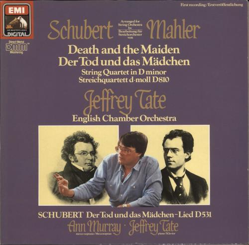 Franz Schubert Death And The Maiden UK vinyl LP album (LP record) (710900)