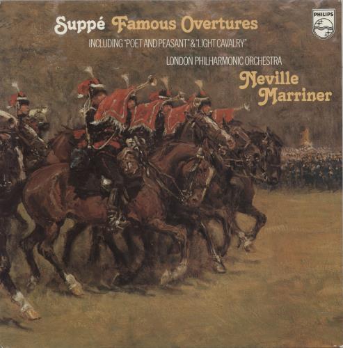 Franz Von Suppé Famous Overtures UK vinyl LP album (LP record) (537874)