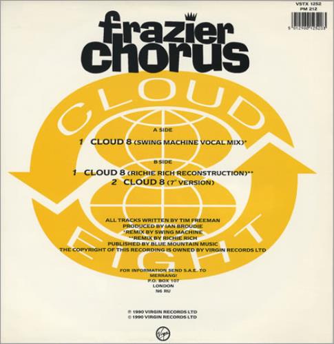 Frazier Chorus Cloud 8 UK 12" vinyl single (12 inch record / Maxi ...
