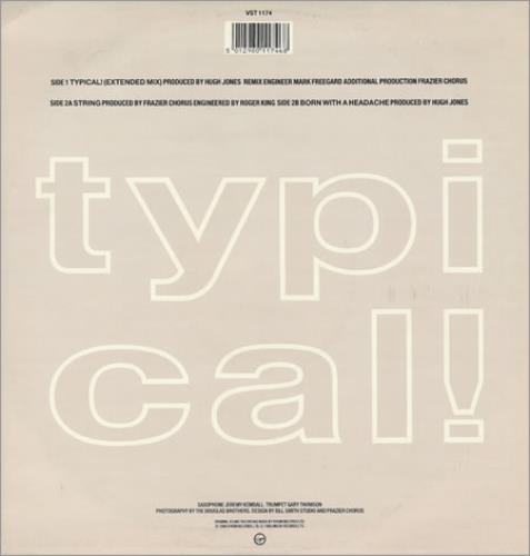 Frazier Chorus Typical UK 12" vinyl single (12 inch record / Maxi ...