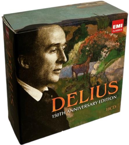 Frederick Delius 50th Anniversary Edition UK CD Single Box Set (851672)
