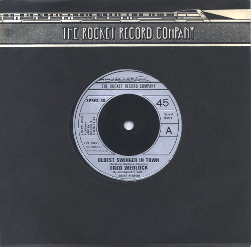 Fred Wedlock Oldest Swinger In Town UK 7" vinyl single (7 inch record ...