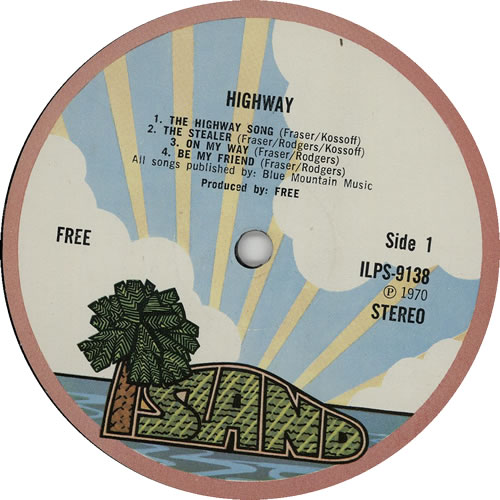 Free Highway - 1st UK vinyl LP album (LP record) (135022)