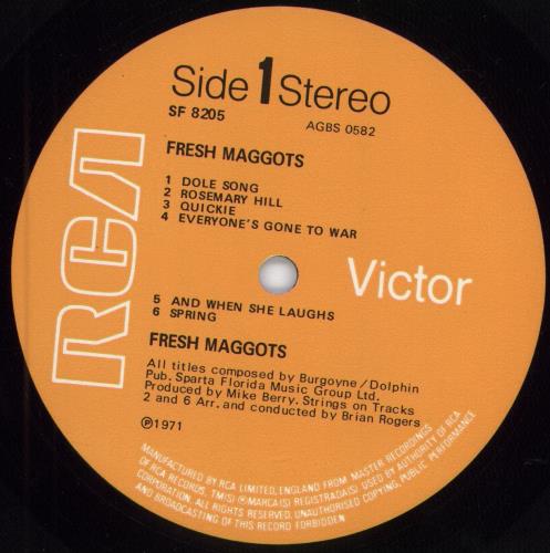 Fresh Maggots Fresh Maggots - 1st UK vinyl LP album (LP record) (596973)