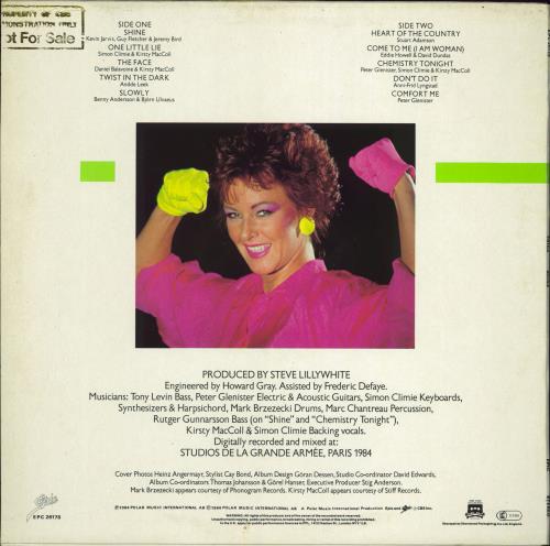 Frida Shine - Gold Promo Stamped UK vinyl LP album (LP record) (767569)