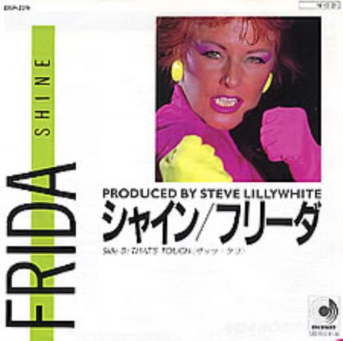 Frida Shine Japanese 7" vinyl single (7 inch record / 45) (135356)