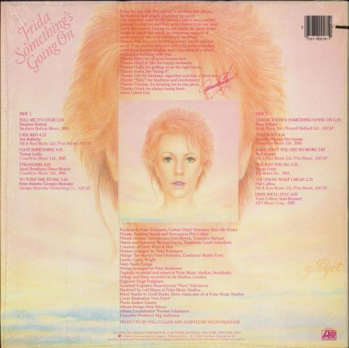 Frida Something's Going On - Shrink US vinyl LP album (LP record) (785591)