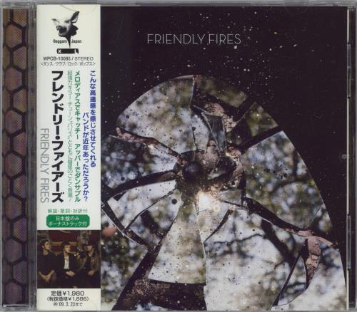 Friendly Fires Friendly Fires Japanese Promo CD album (CDLP) (520147)