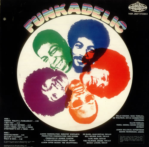 Funkadelic Funkadelic - EX UK vinyl LP album (LP record) (547333)