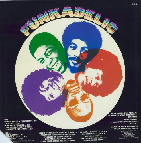 Funkadelic Funkadelic US vinyl LP album (LP record) (790511)