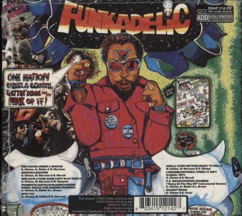 Funkadelic One Nation Under A Groove - Sealed UK CD album (CDLP) (836210)
