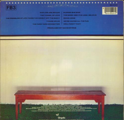 Fun Boy Three Waiting US vinyl LP album (LP record) (813050)