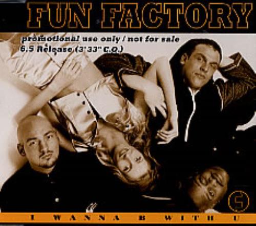 Fun Factory I Wanna B With U Japanese Promo CD single (CD5 / 5") (251716)