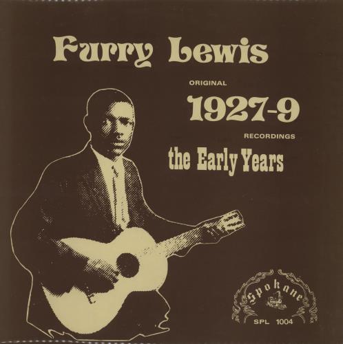 Furry Lewis 1927-9: The Early Years UK vinyl LP album (LP record) (753257)