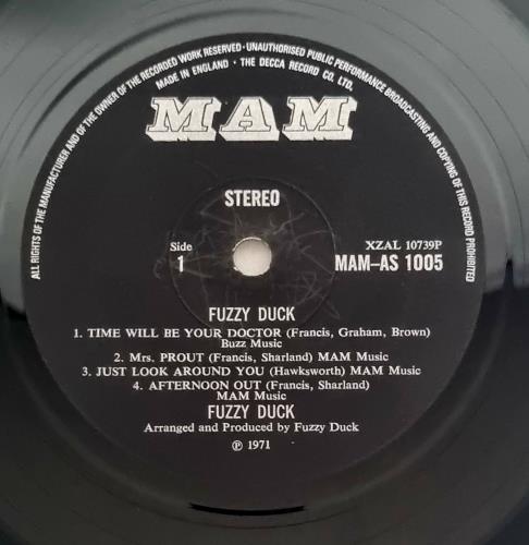 Fuzzy Duck Fuzzy Duck UK vinyl LP album (LP record) (804713)